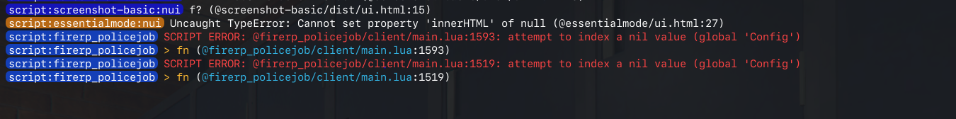 [help] SCRIPT ERROR - ES/ESX - Cfx.re Community