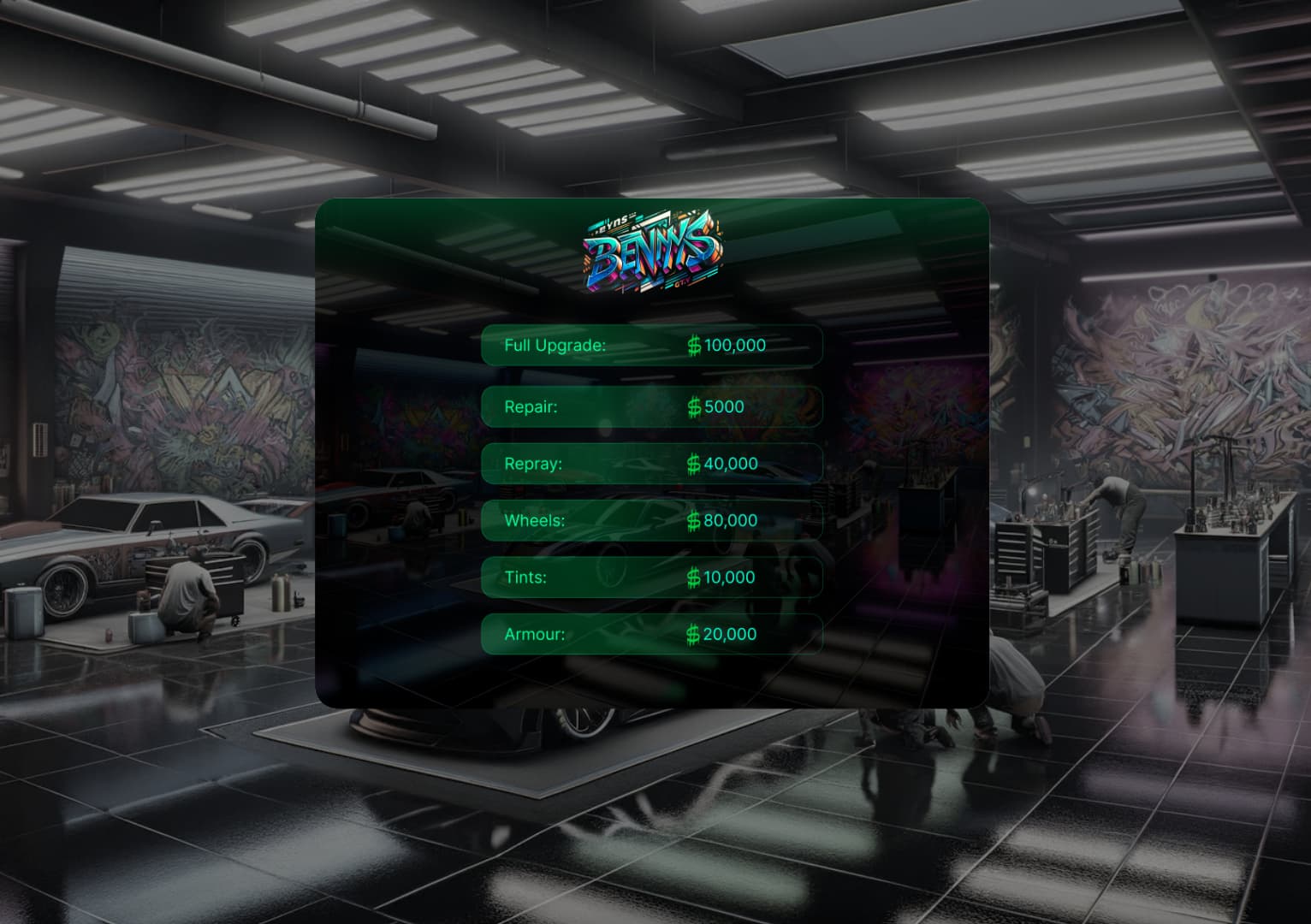 [Paid] Mechanic Price Menu [ESX/QB] - FiveM Releases - Cfx.re Community
