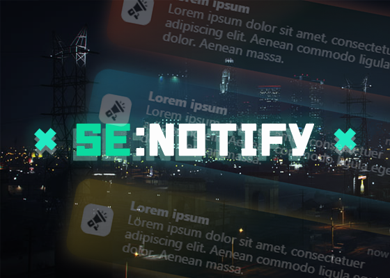 [PAID] se_notify - SyntaxError - FiveM Releases - Cfx.re Community
