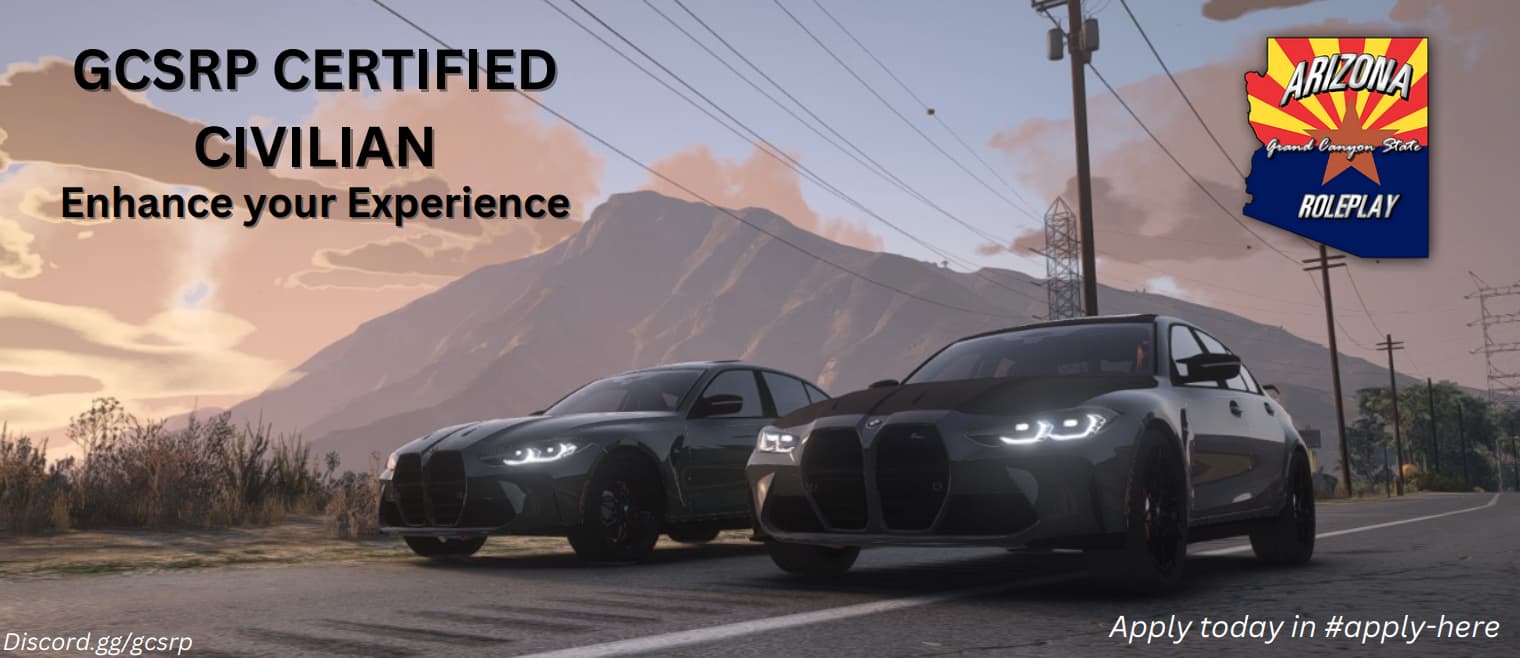 JOIN Grand Canyon State Roleplay. ARIZONA BASED FIVEM COMMUNITY ...