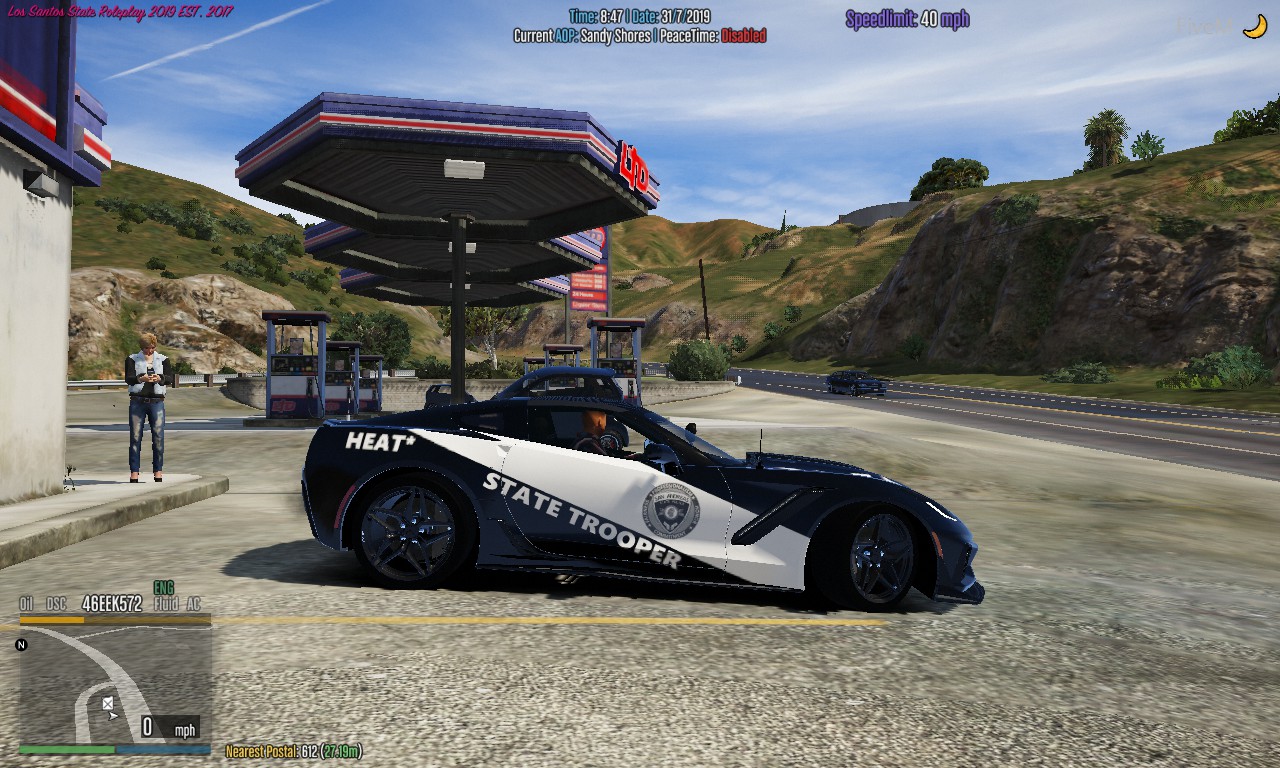 [Release] Non-ELS 2019 ZR1 Corvette State Trooper Livery + Vehicle ...