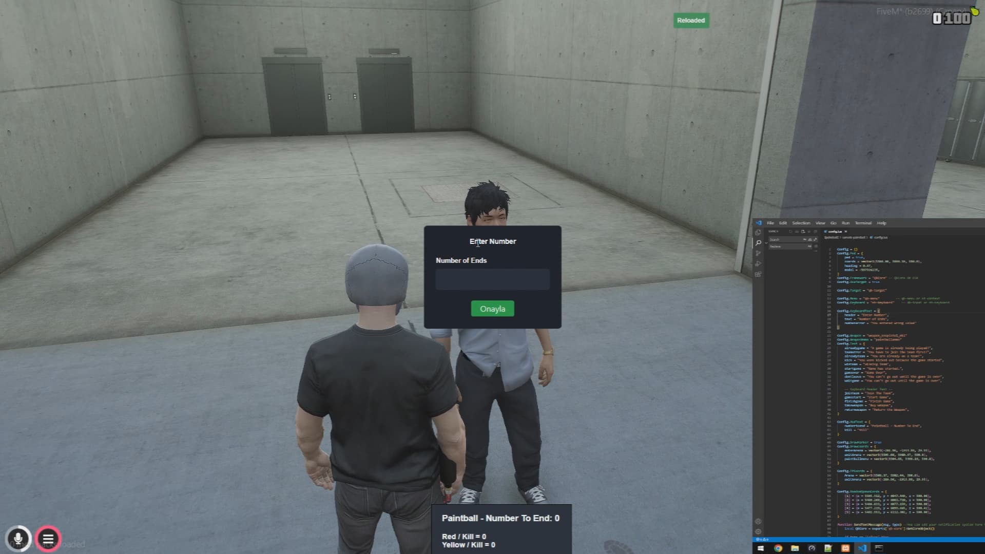 [PAID] [QB-ESX] [NP STYLE] Paintball With Identifiable Finish Number ...