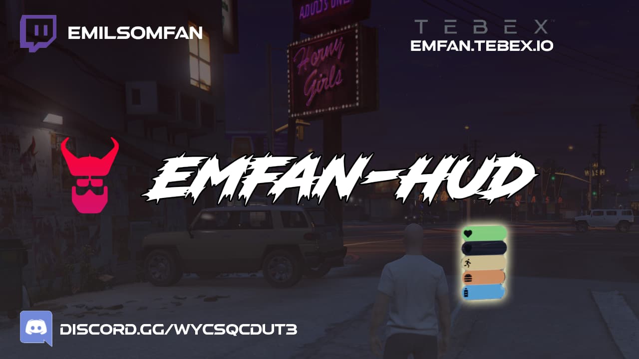 [PAID][ESX/QB] emfan-hud - holographic hud - FiveM Releases - Cfx.re ...