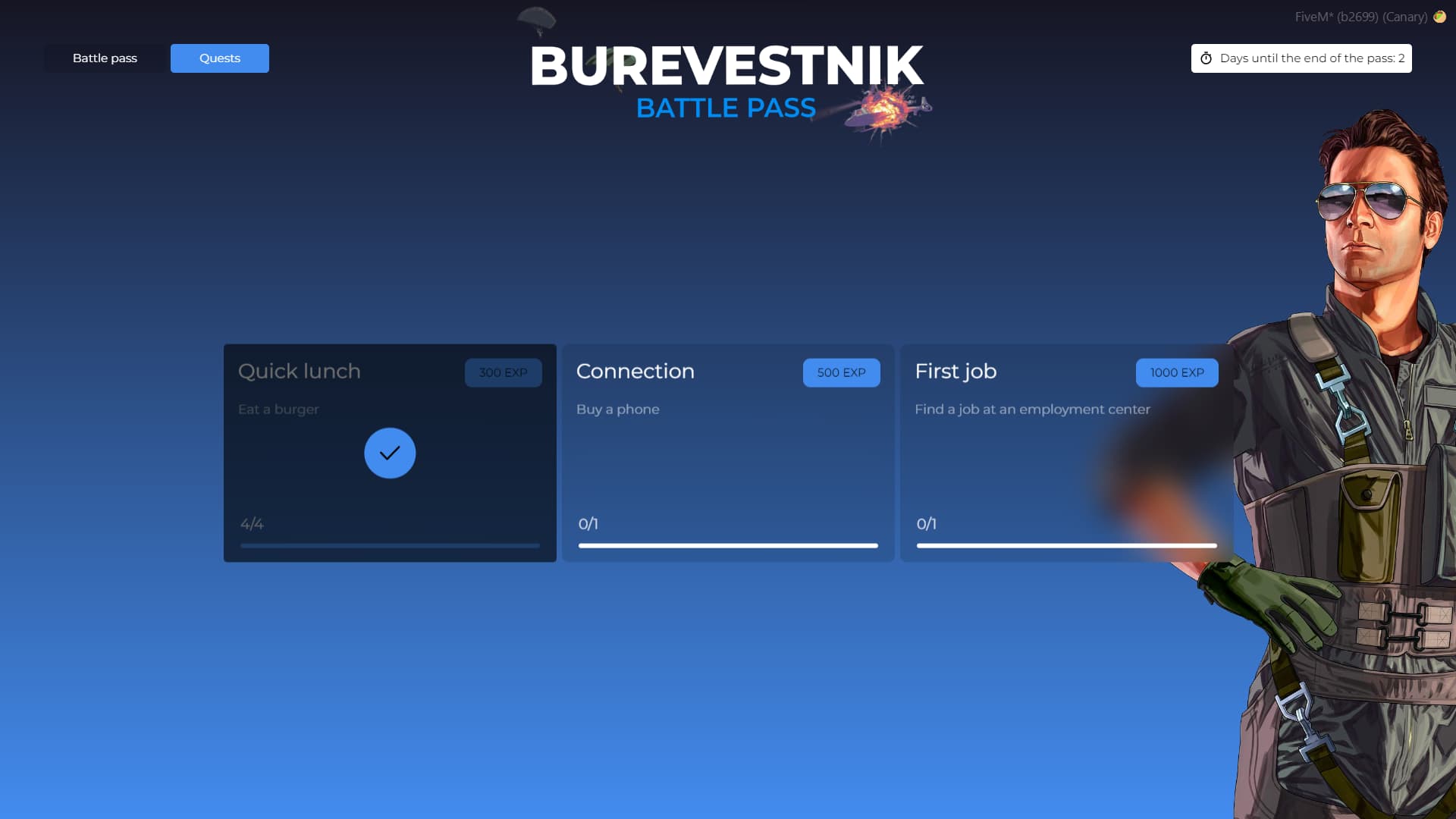 🔥 [paid] [standalone][esx][qbcore] Battle Pass System Ui Rewards