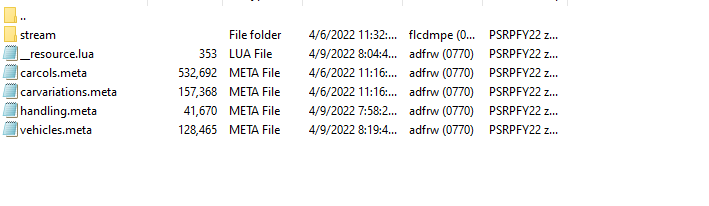 Handling.meta does not affect my police cars - Server Discussion - Cfx ...