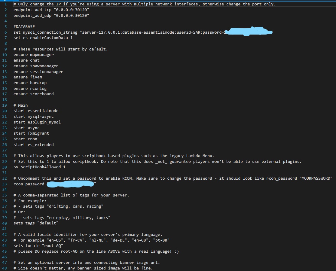 Es_extended will not start - ES/ESX - Cfx.re Community