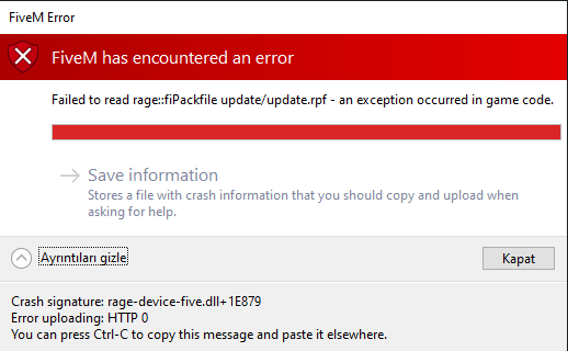 FiveM Error can anyone help me - FiveM Client Support - Cfx.re Community