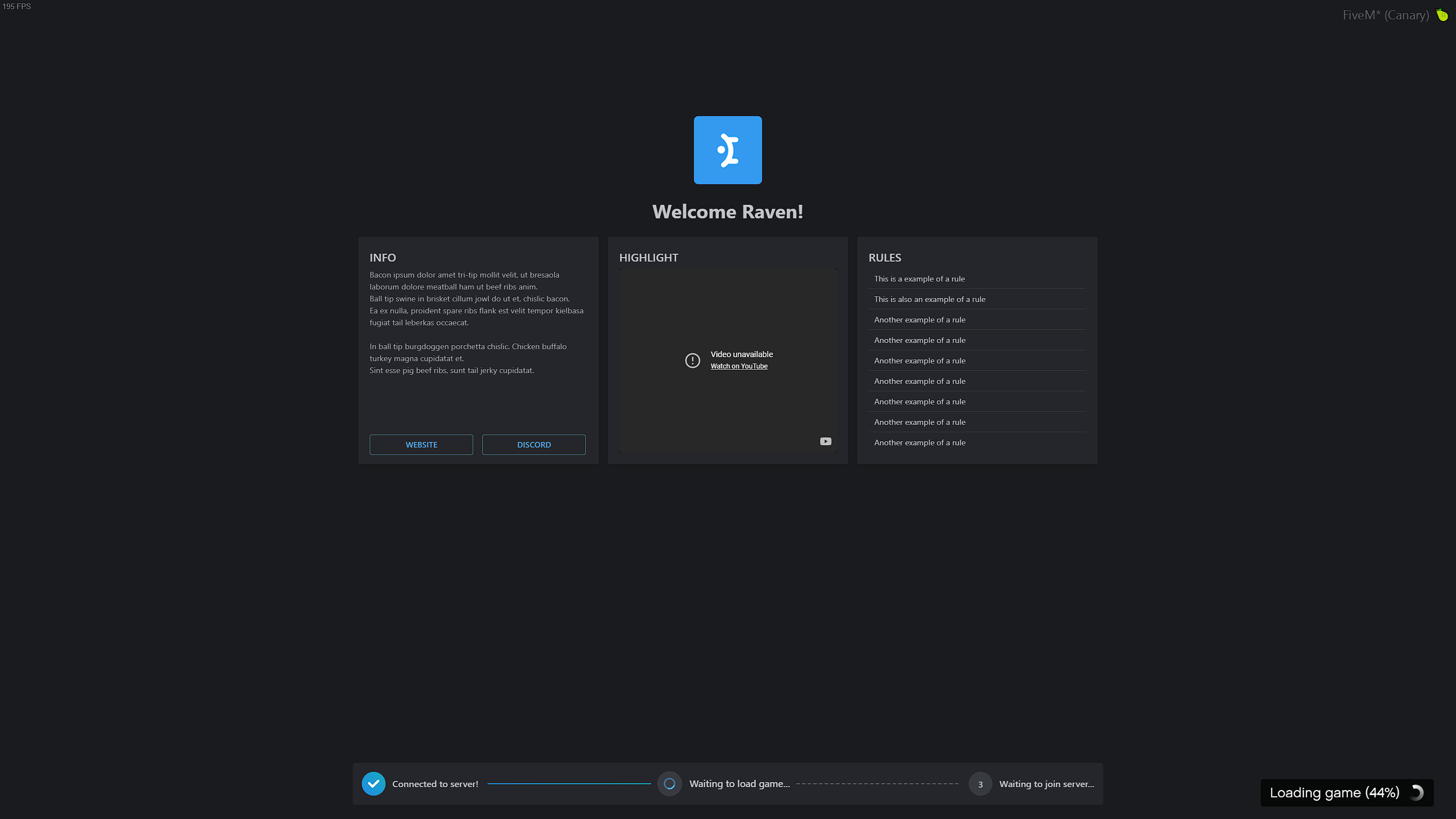 [UNIVERSAL] Modern & Clean Loading-screen - FiveM Releases - Cfx.re ...
