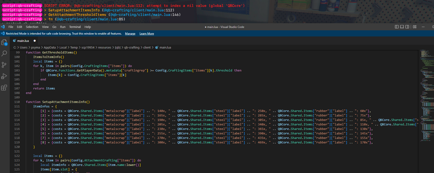 Qb-crafting - QBCore - Cfx.re Community
