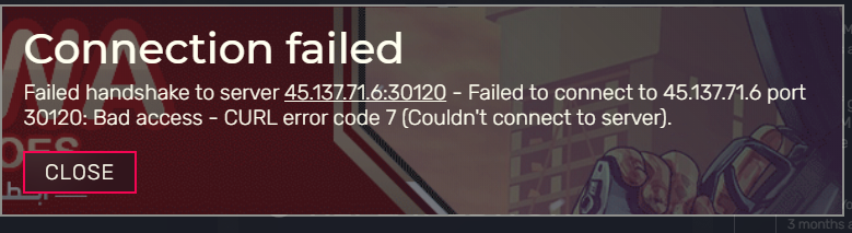CURL error code 7 HELP plz - FiveM Client Support - Cfx.re Community