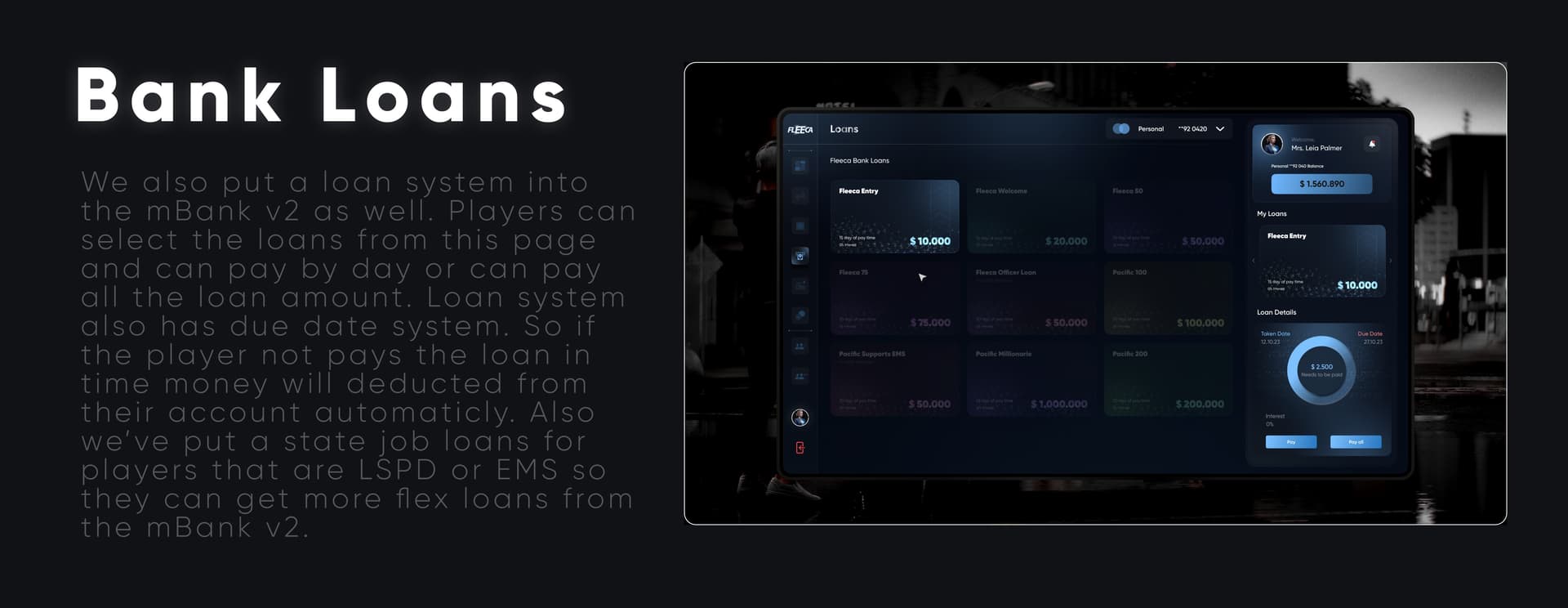 CodeM mBankV2 ( Advanced Banking System ) - FiveM Search