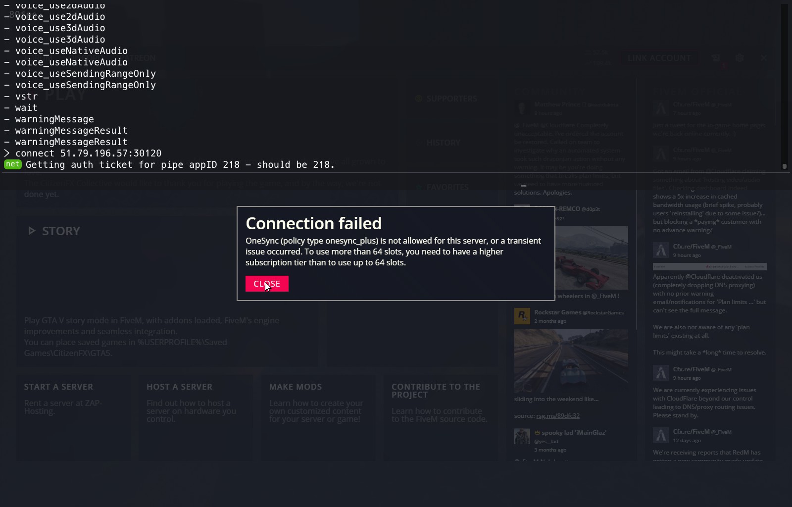 What happen? - FiveM Discussion - Cfx.re Community