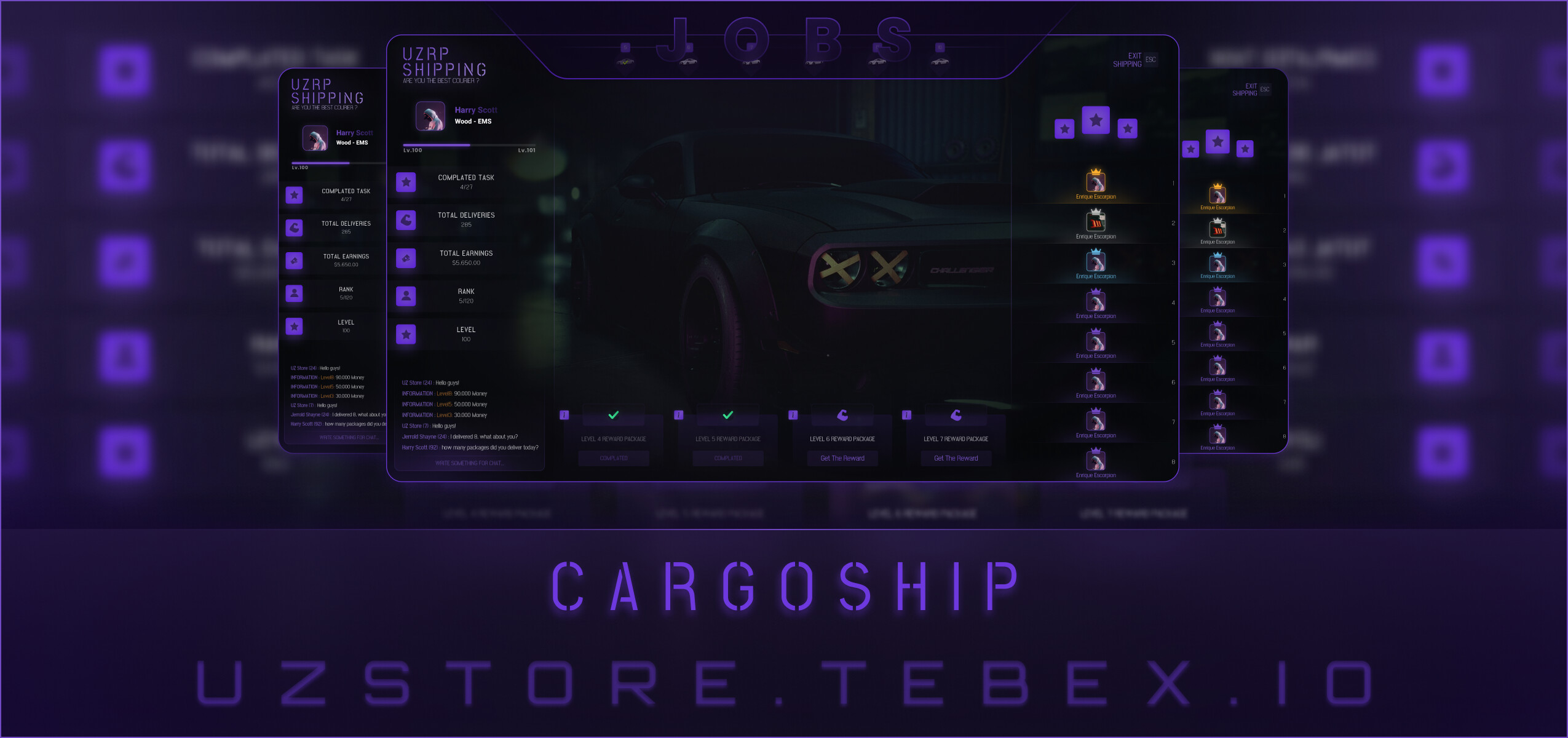 [QBCore - ESX] Jobs Shipping - FiveM Search