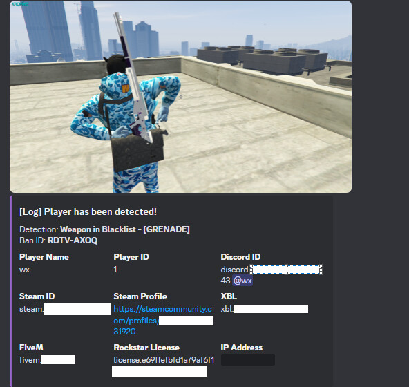 [RELEASE] [PAID] [STANDALONE] WX AntiCheat - FiveM Search