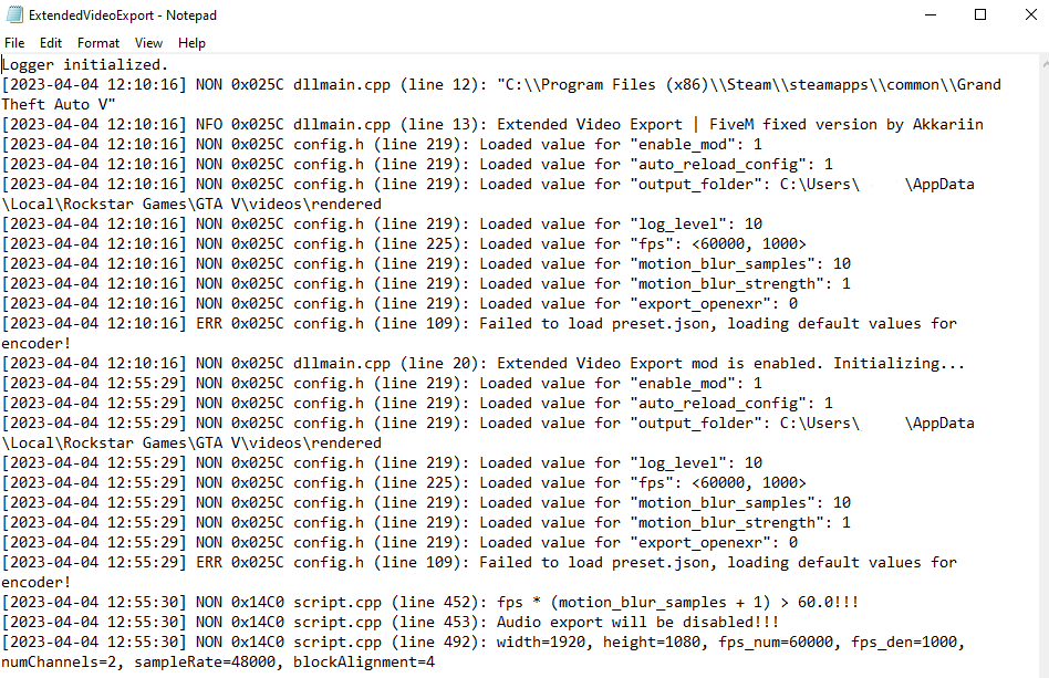 [How-to] Use Extended Video Export (EVE) | FiveM - Page 15 - Modding ...