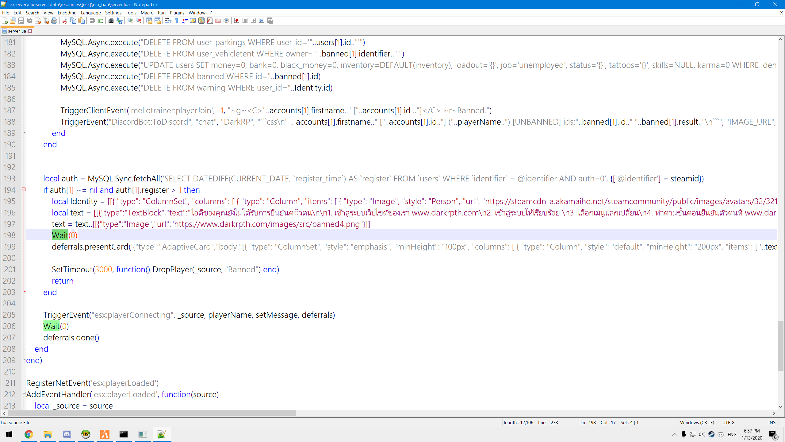 Failed to getinfo server after (build: 1972) - Server Discussion - Cfx ...
