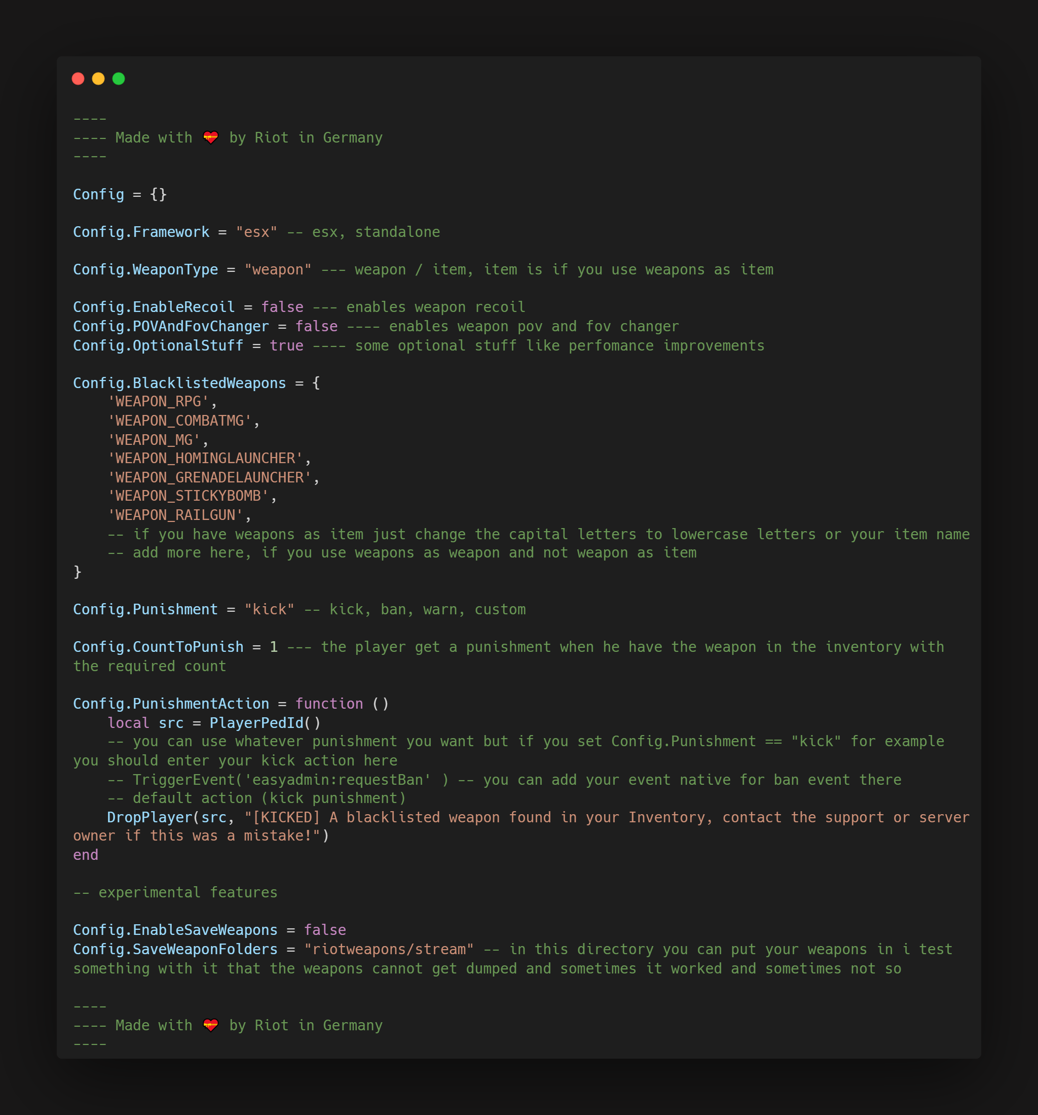 [paid] [standalone & esx] Riot Weapons (Advanced Weapon script) - FiveM Releases - Cfx.re Community