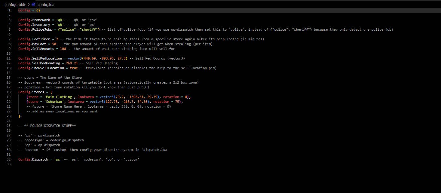 [QB/ESX] Shoplifting (Steal Clothing from any Clothing Store) - FiveM ...