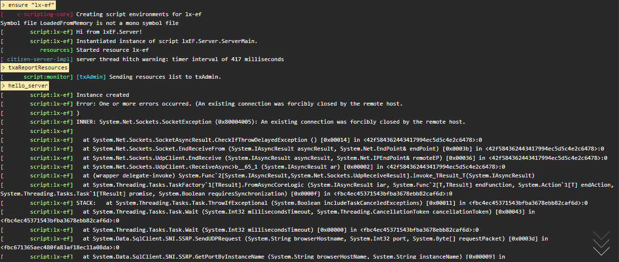 FXServer & EF6 question - Discussion - Cfx.re Community