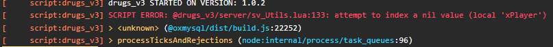Attempt To Index A Nil Value Local Xplayer Error Qbcore Cfx Re Community