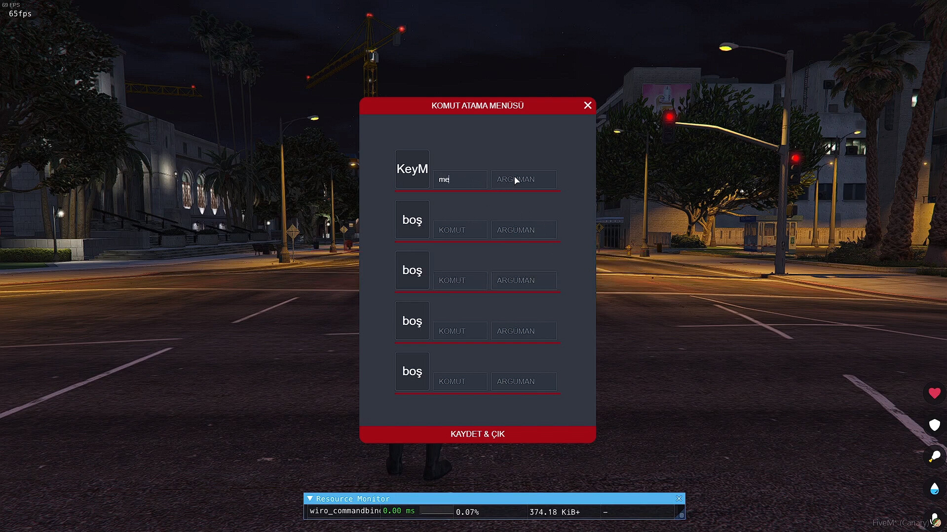 [FREE] [ESX] wiro_commandbinding | keybinding - FiveM Releases - Cfx.re ...