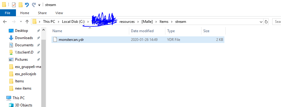 Streaming custom YDR - Discussion - Cfx.re Community