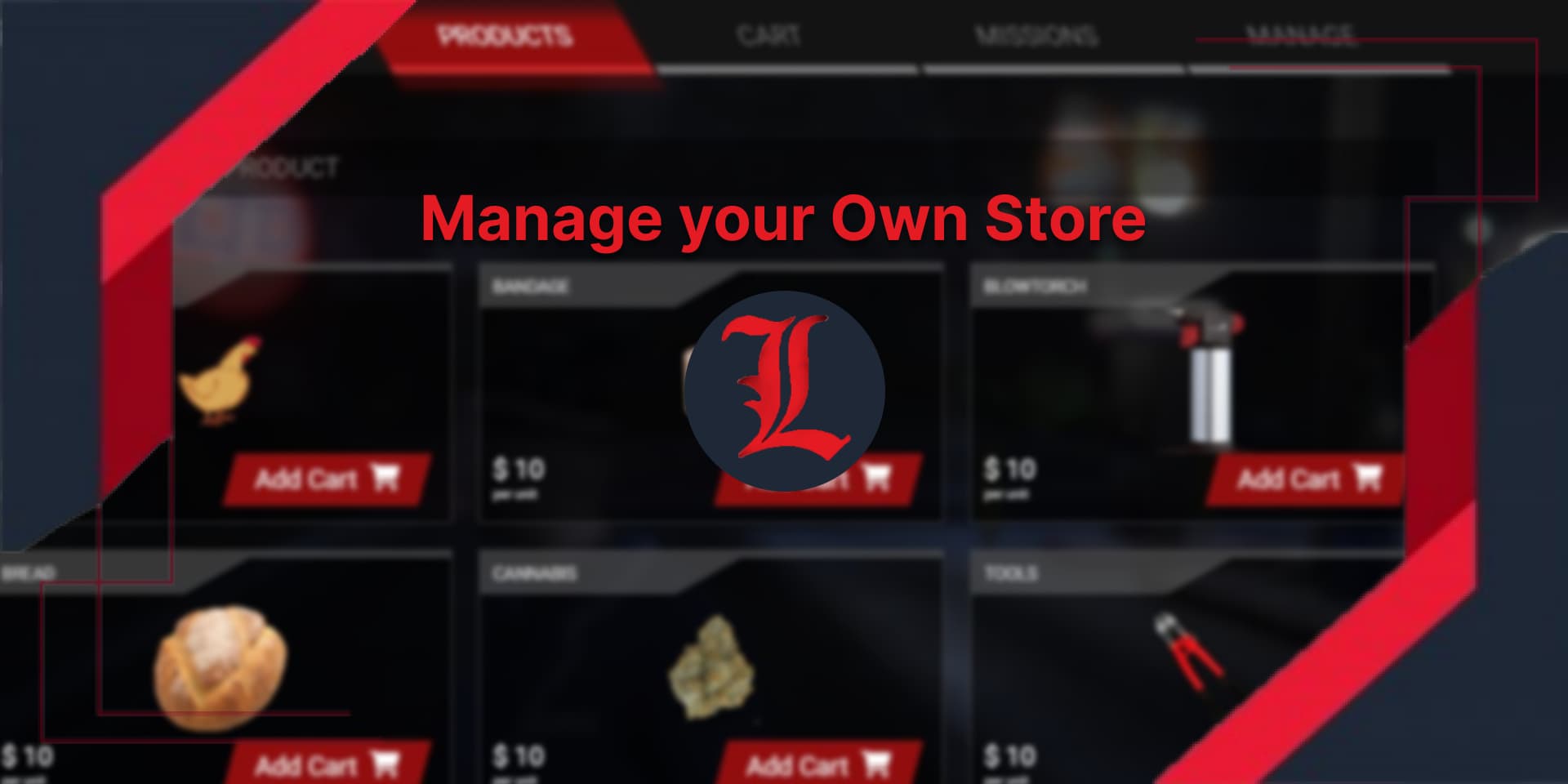 Manage Your own Store | Remake [ ESX / QBCore / Standalone ] [PAID ...