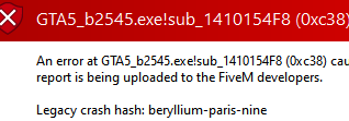 Crashing & Timeout Issues - Server Discussion - Cfx.re Community