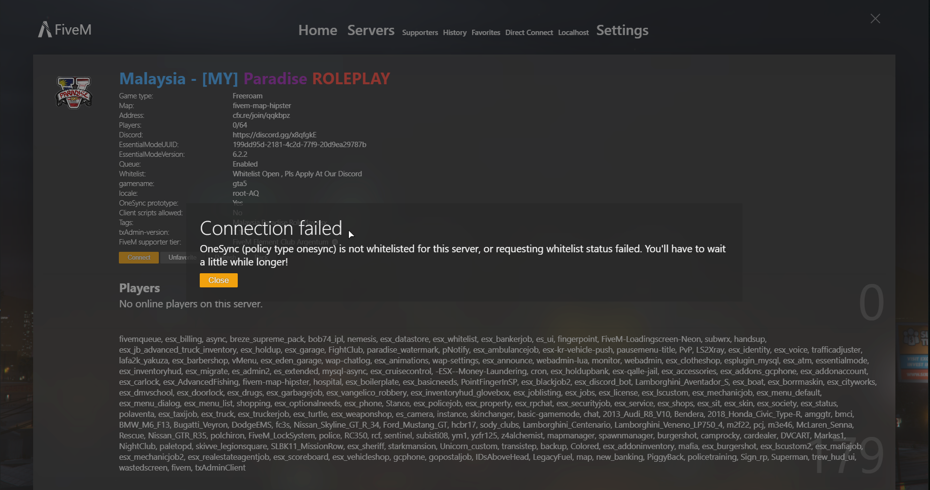 OneSync+ and future work on OneSync - Page 11 - FiveM Announcements ...