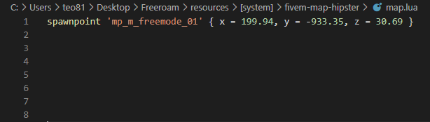 Problem with ped in spawn - Discussion - Cfx.re Community