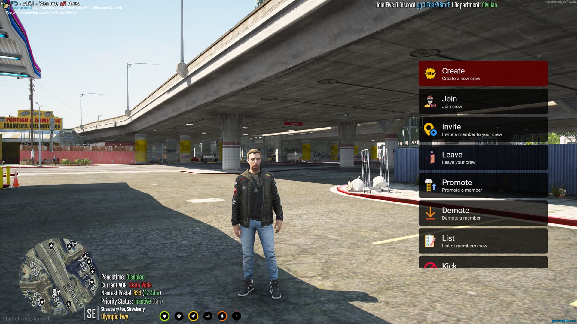 Five O Casual RP | FivePD | VMenu | Maps | Vehicles | EUP | Weapons ...