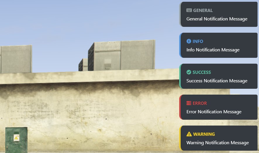 [Release] [Free] Customisable Notification System - Discussion - Cfx.re ...