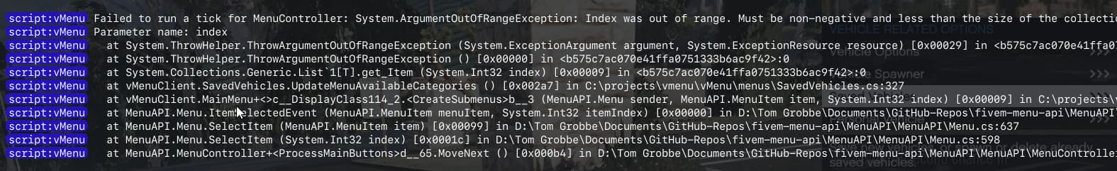 vMenu - Page 265 - FiveM Releases - Cfx.re Community