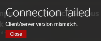 RedM Error Client/server version mismatch - RedM Client Support - Cfx ...