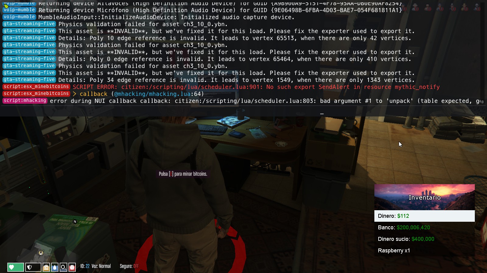 [Release] [ESX] esx_minebitcoins - FiveM Releases - Cfx.re Community