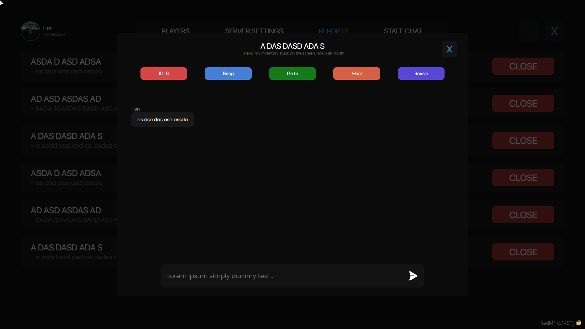[RSG AVAILABLE & VORP] Code After S*x Advanced Admin Menu V2 (Discord Perms, Commands, Reports ...