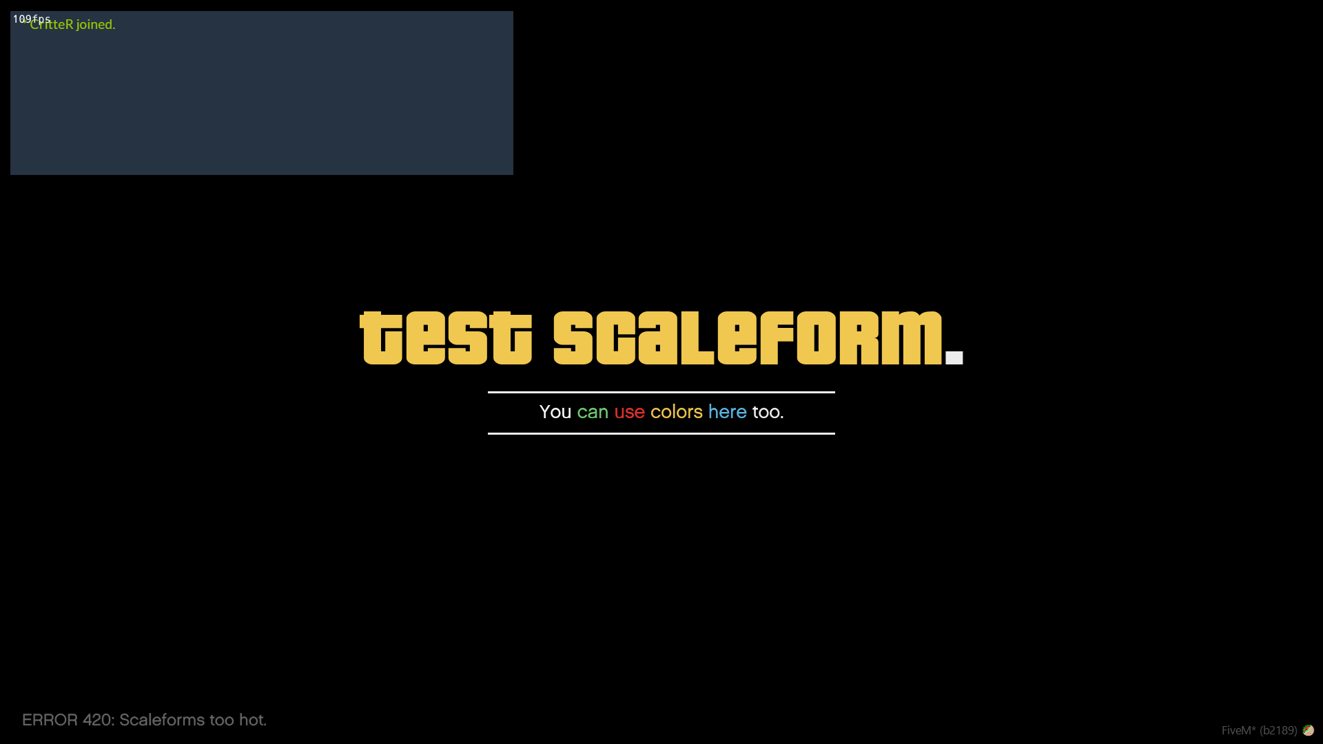 [Release] Event-based Scaleform Library - FiveM Releases - Cfx.re Community