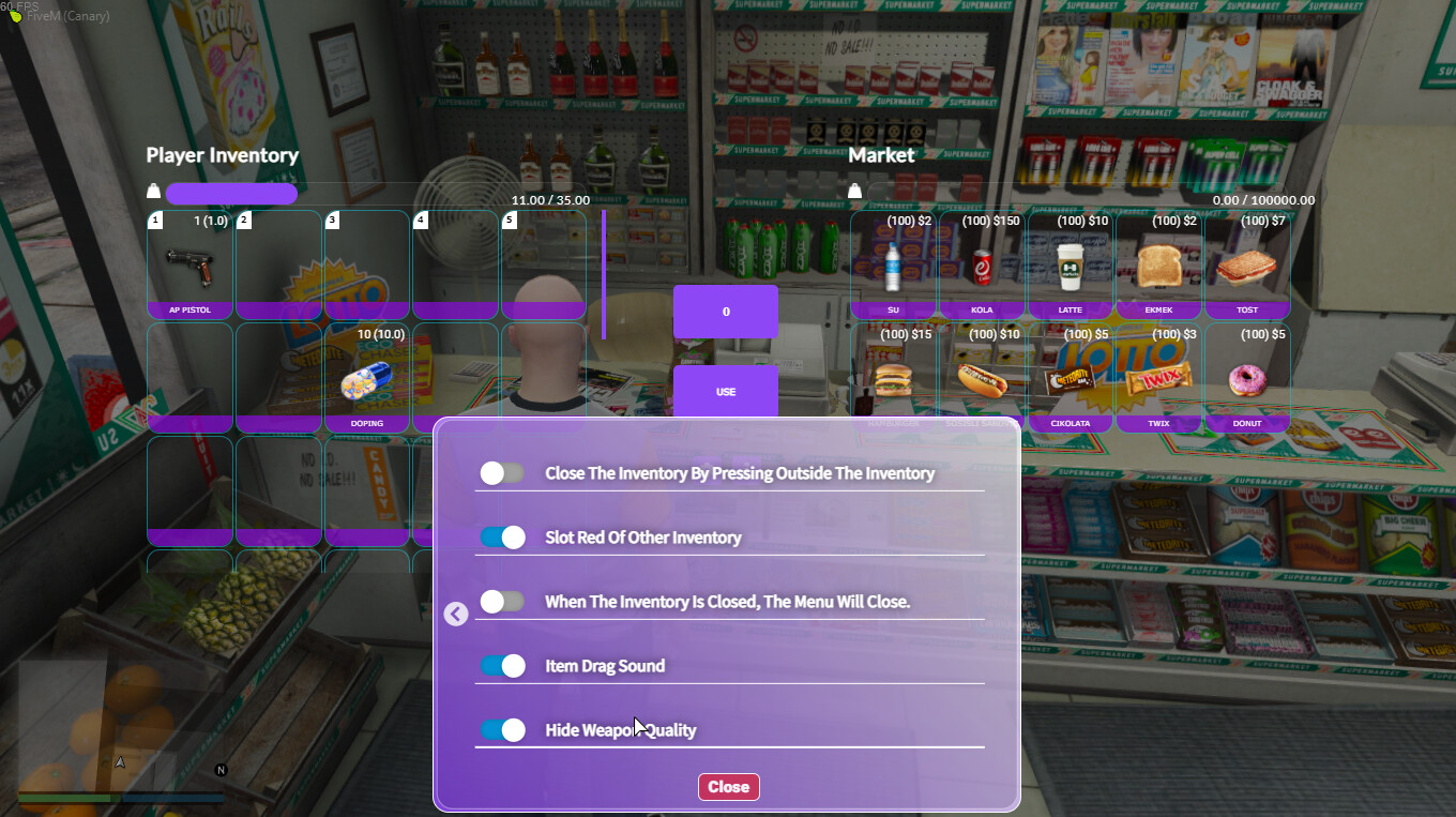 [paid] personal css setti̇ngs | qb-inventory - FiveM Releases - Cfx.re ...