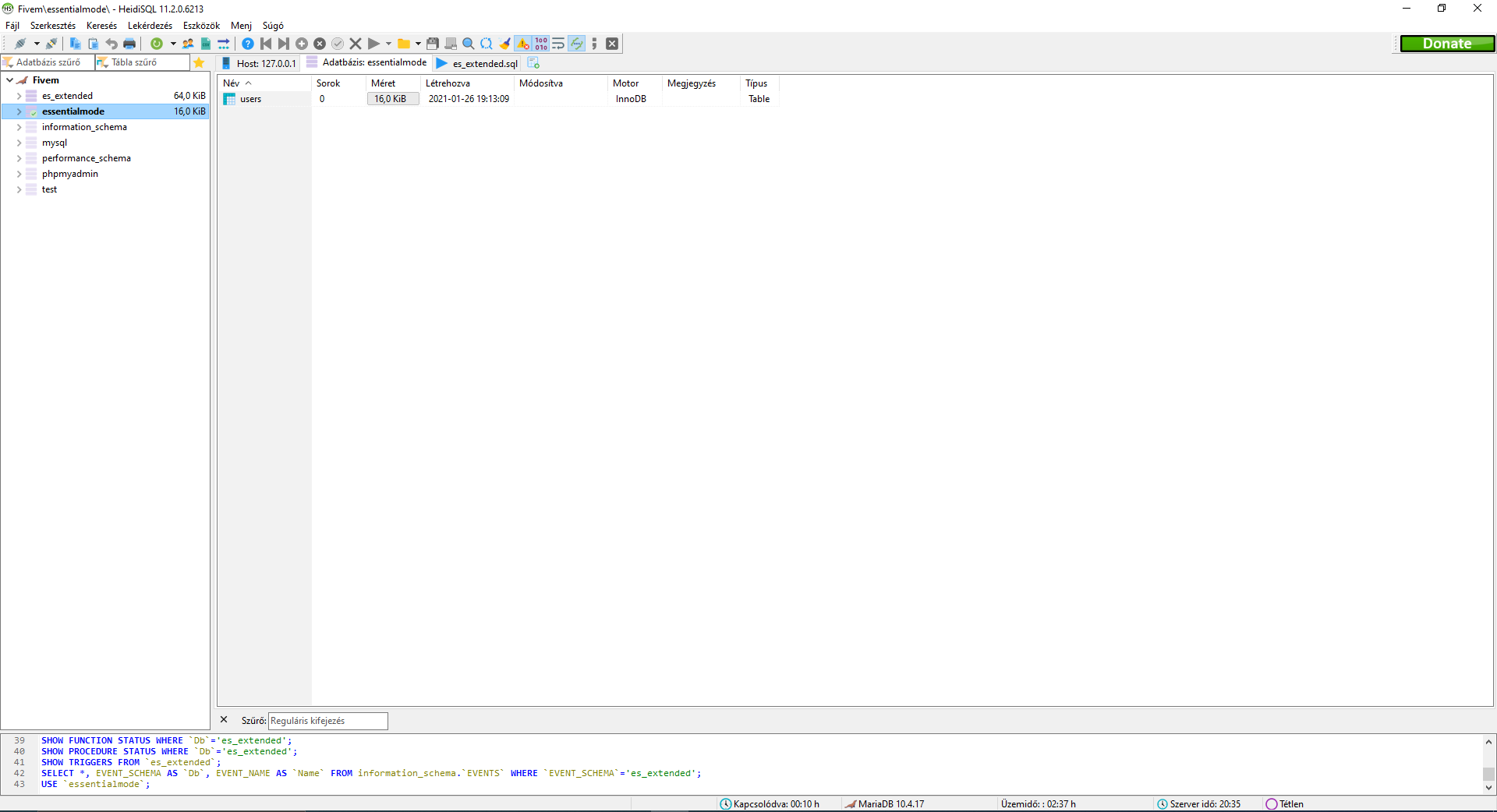 Can't find es_extended - ES/ESX - Cfx.re Community