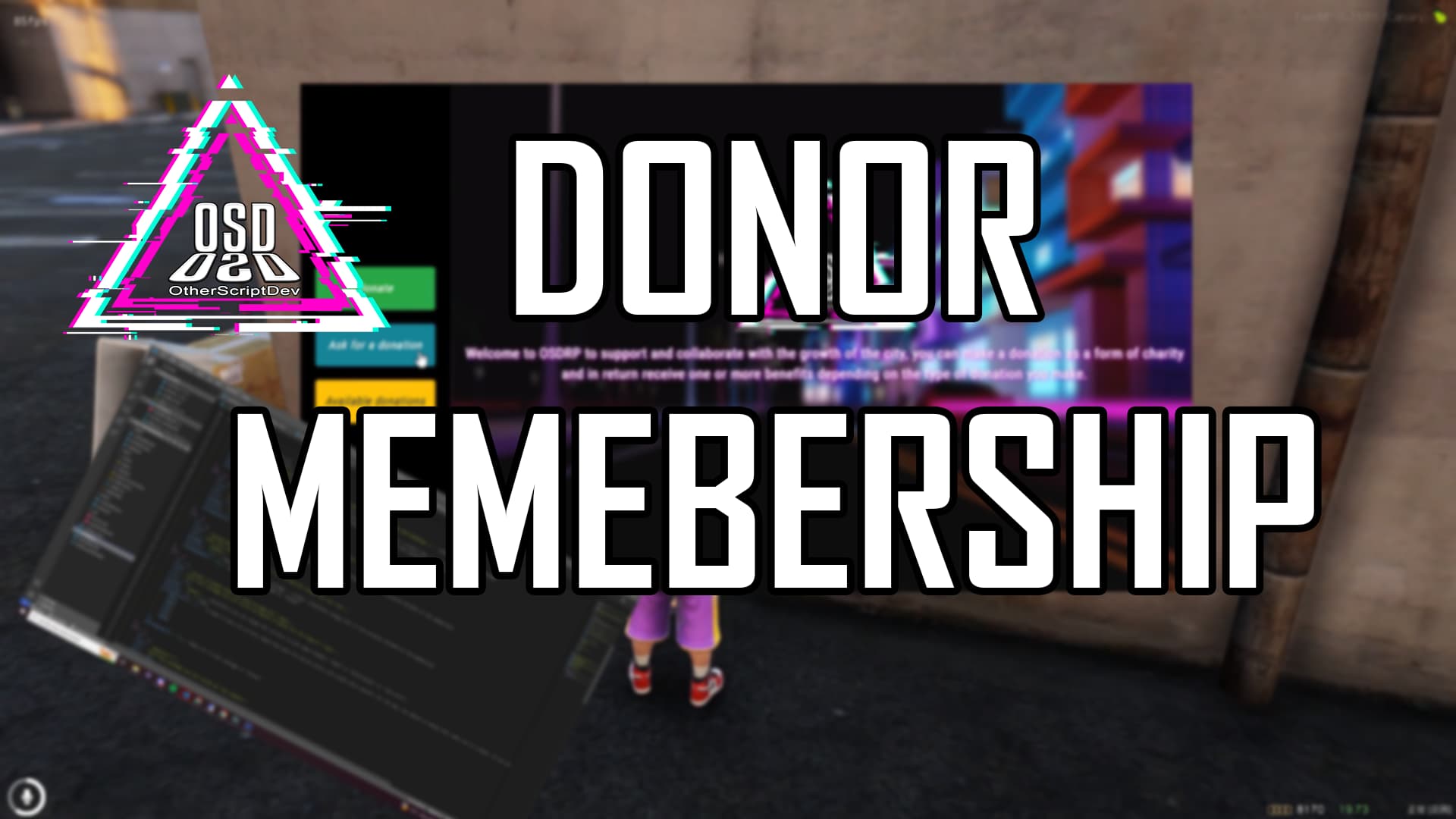 [QBCore][ESX] - Donor memebership - FiveM Releases - Cfx.re Community