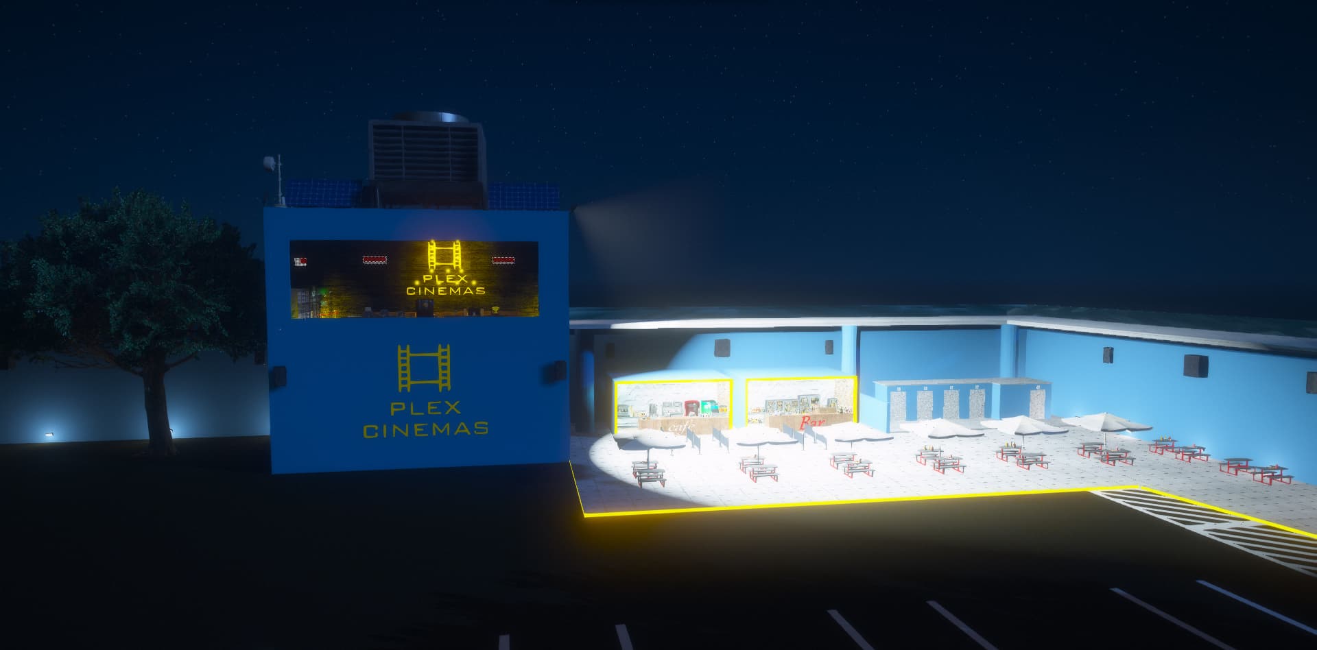 [Paid] Plex Cinemas Drive-In Theater Y-map [MLO] [UPDATED] - FiveM ...