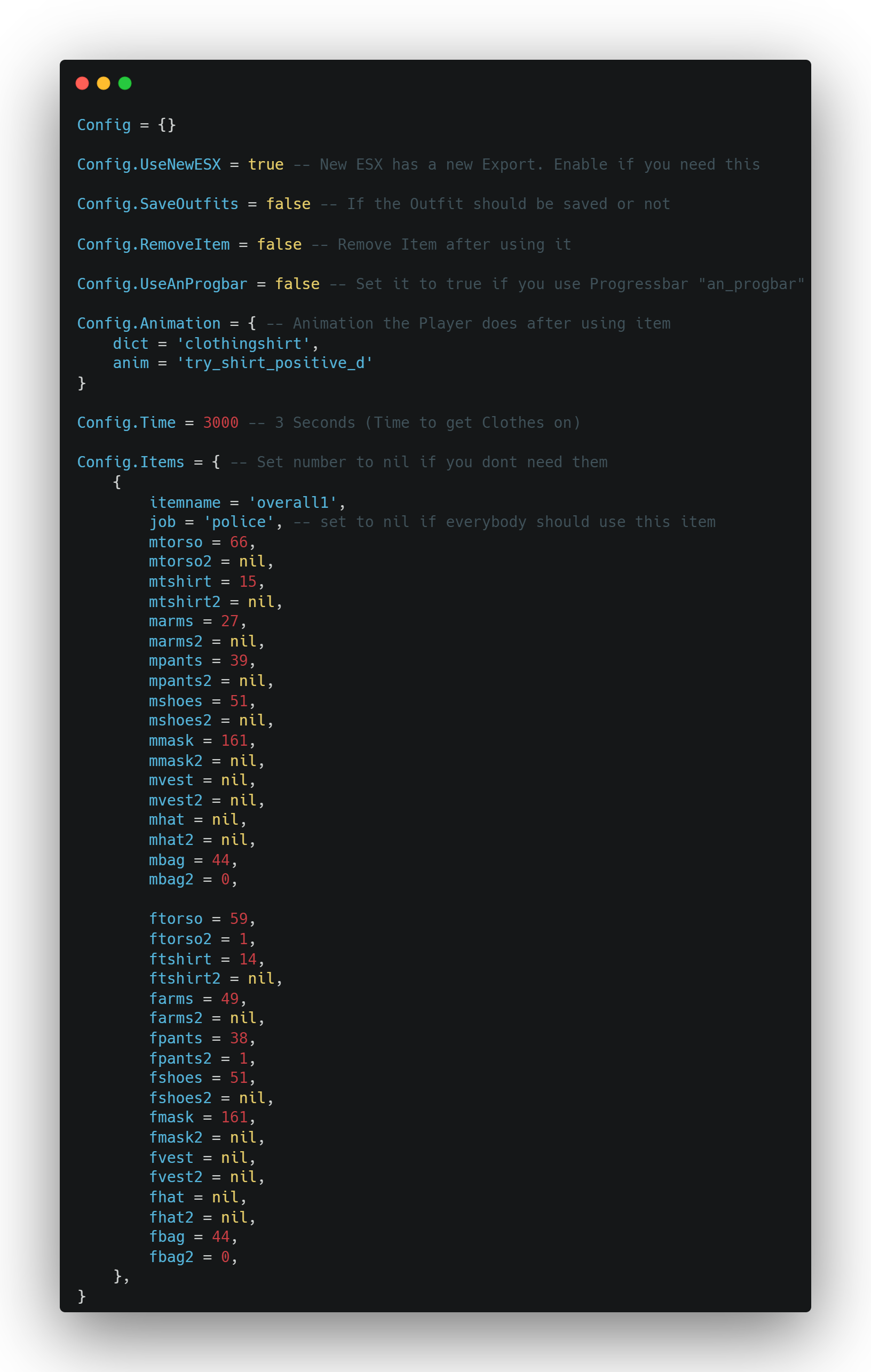 [FREE][ESX] Usable Clothing - FiveM Releases - Cfx.re Community