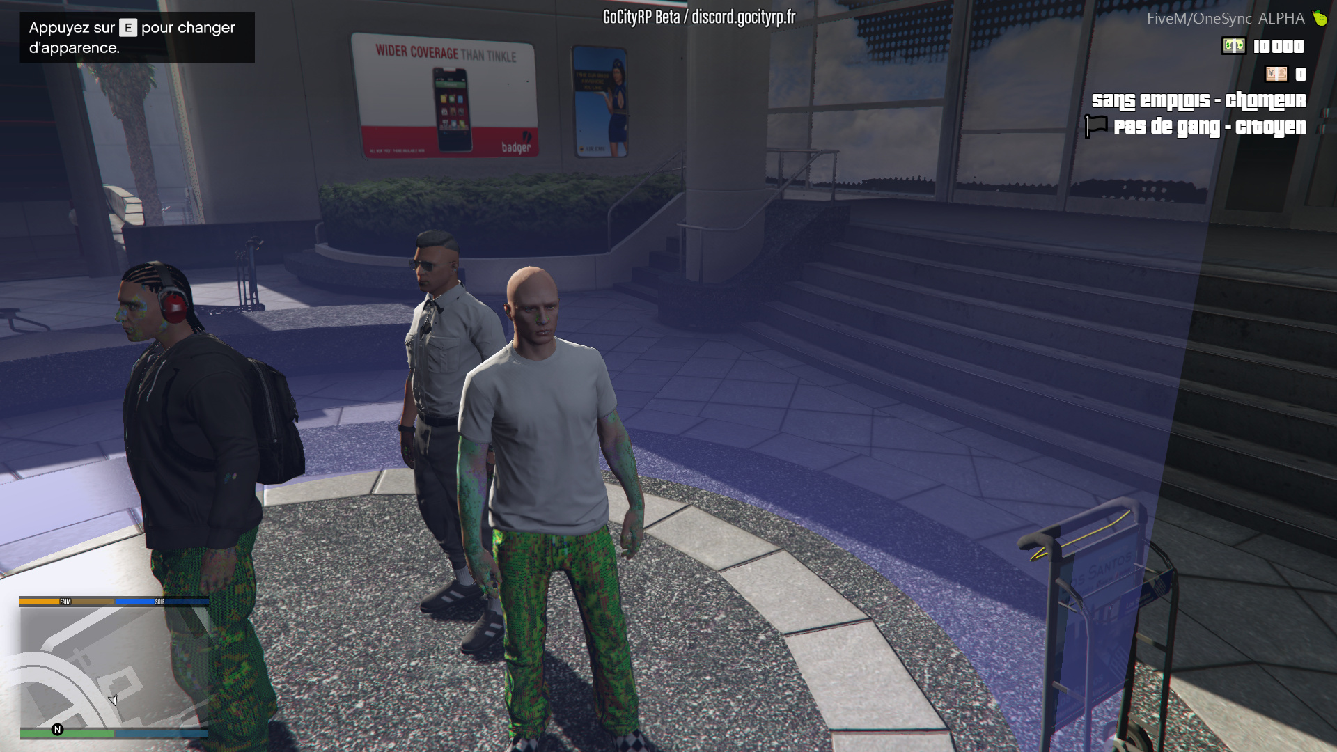 Texture Bug/Player character is green - FiveM Client Support - Cfx.re ...