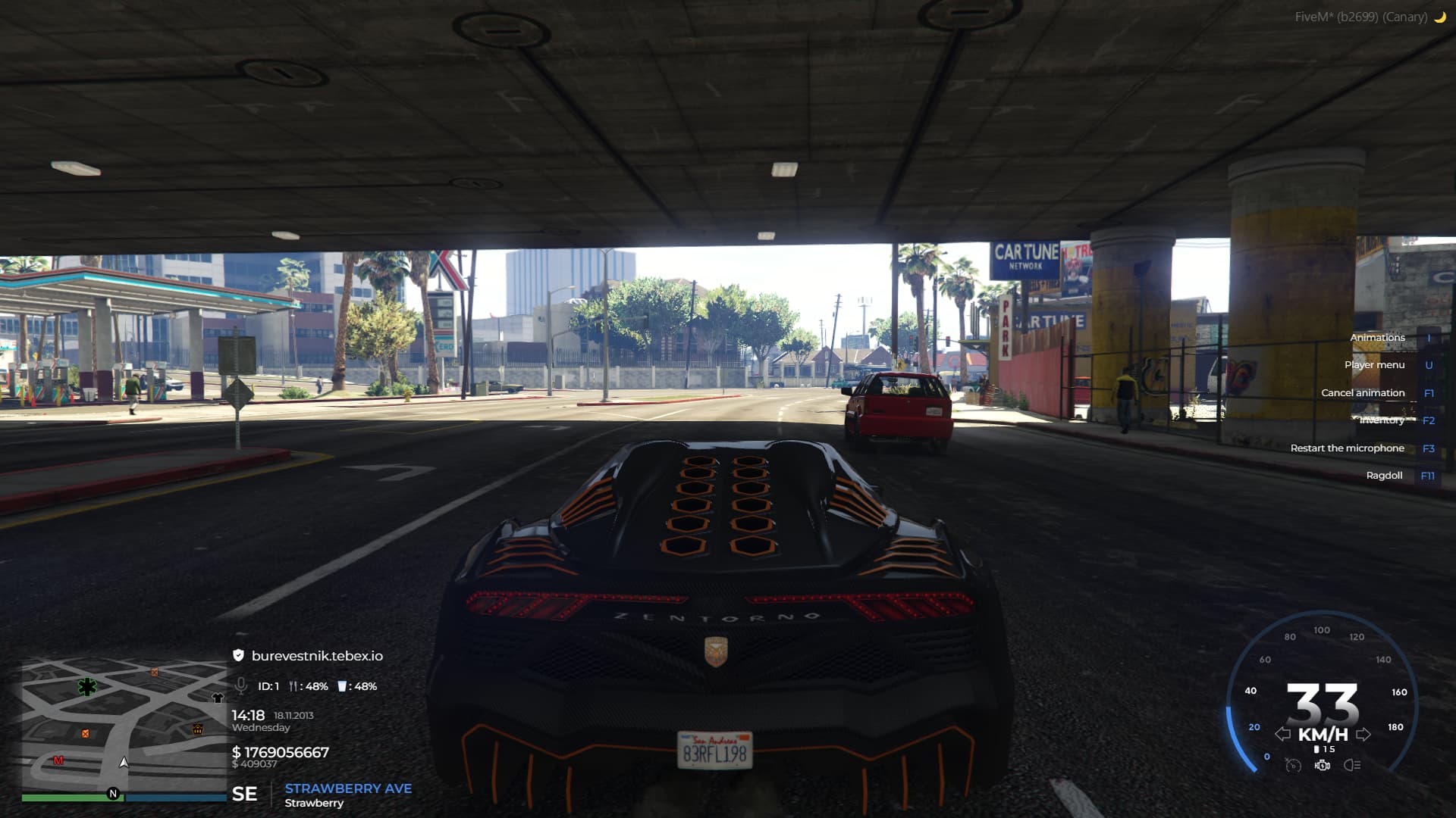 🪄 [PAID] [Standalone][ESX][QBCore] HUD system | UI | Speedometer | Indicators | Money ...