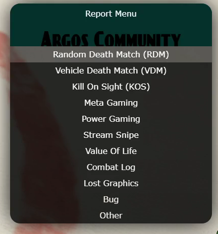 [Release] ESX Report Menu - FiveM Releases - Cfx.re Community