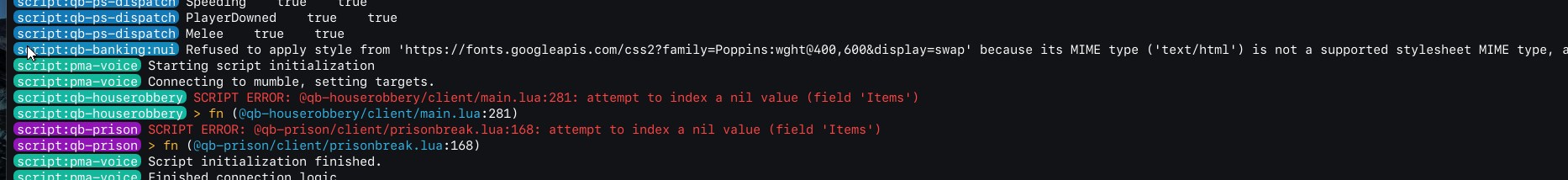 Hello i have this problem - QBCore - Cfx.re Community