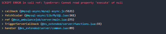 Script Error In Call Ref Typeerror Cannot Read Property Execute Of Null Fivem Client