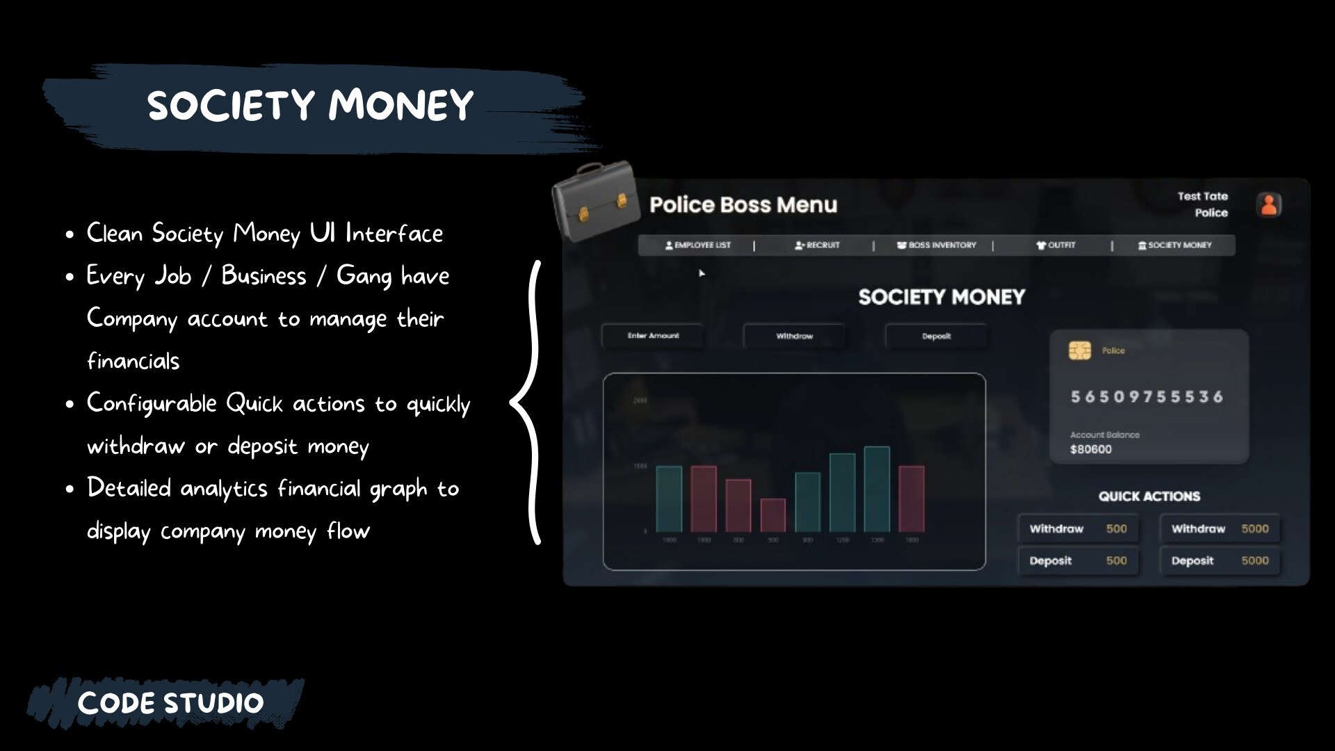 Advanced Gang & Boss Menu | [QB / ESX] - Releases - Cfx.re Community