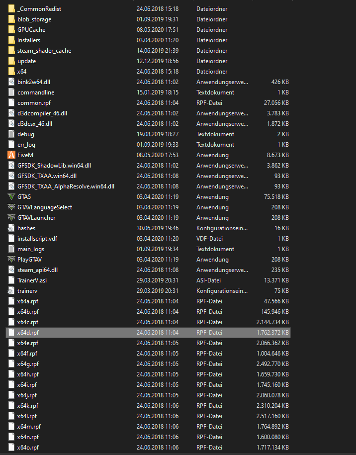 Error while Updating the Game Cache - FiveM Client Support - Cfx.re ...