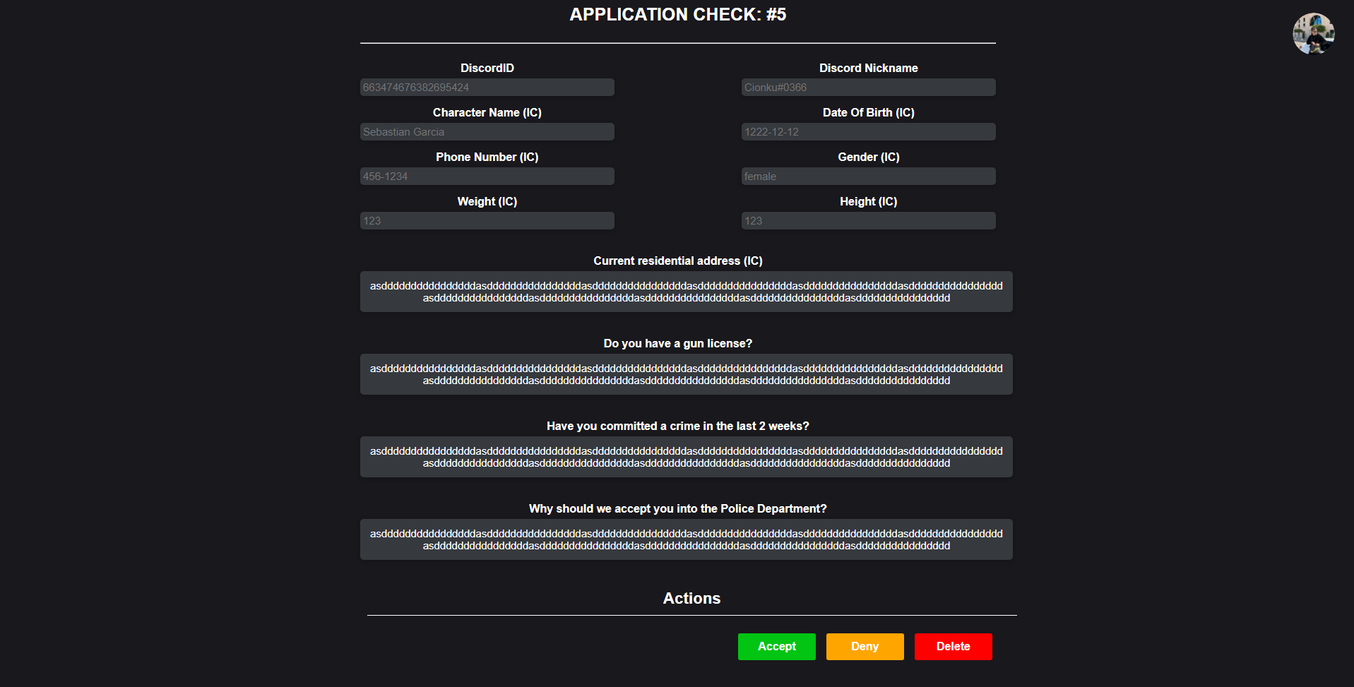 Service application panel - FiveM Releases - Cfx.re Community